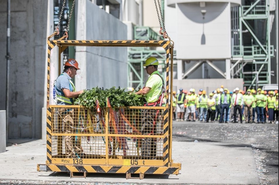 The new waste2fuel project has reached its highest point - Hamburger ...